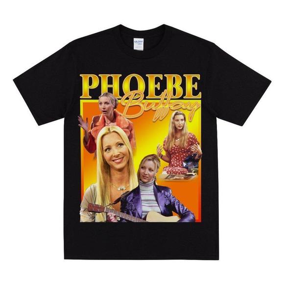 Gildan | Shirts | Phoebe Buffay Friends Homage Tshirt 9s Graphics ...